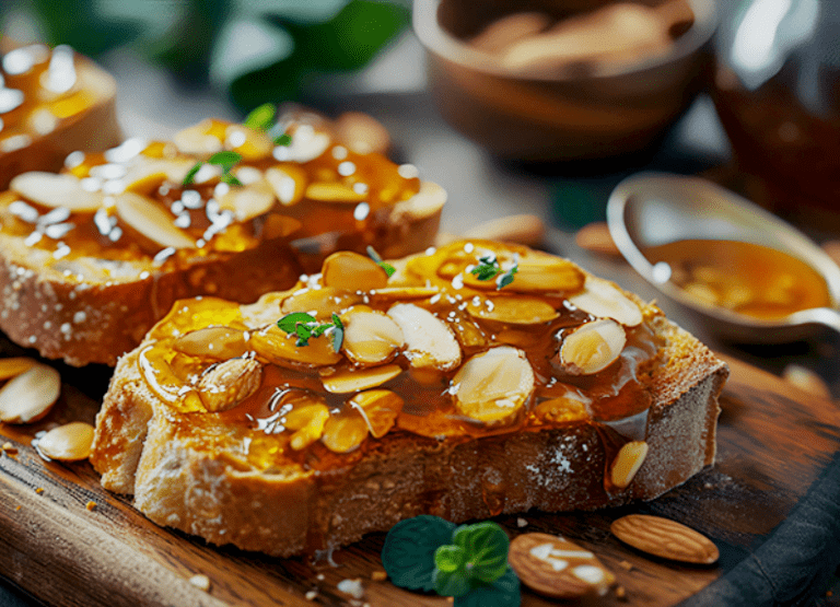 Quick Sweet Butter Toast for Everyday Snacking Using Butter Spread