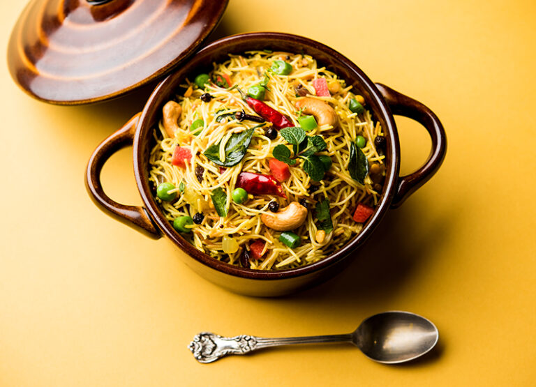 Easy Vegetable Vermicelli Upma Recipe