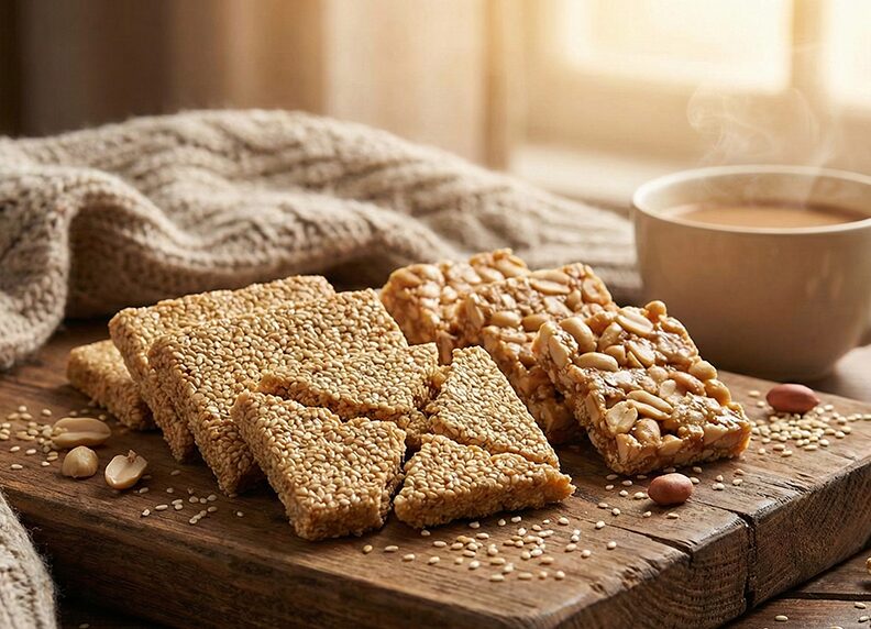 Crunchy Til Gajak Recipe Using Jaggery, Pure Ghee and Sesame