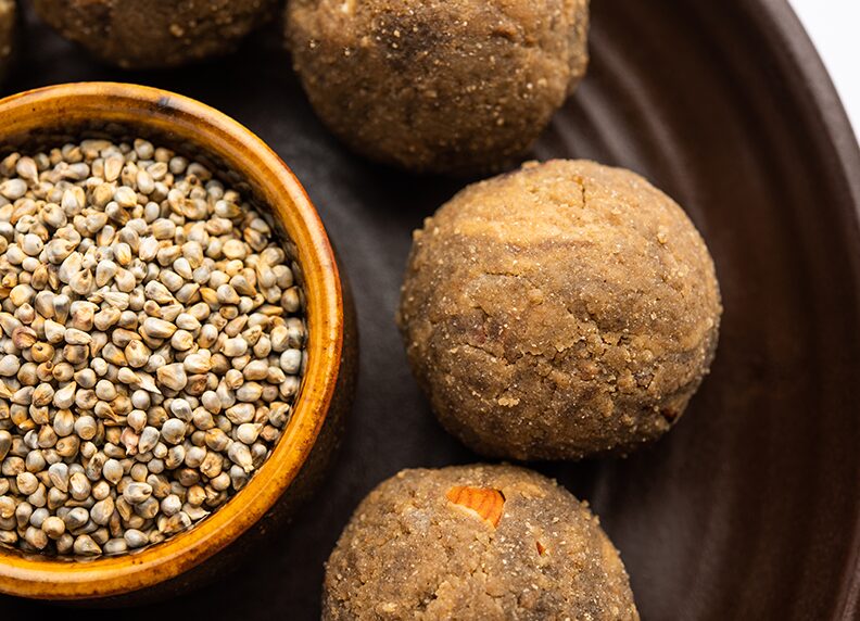 Lohri Special Bajra and Jaggery Treat Made with Pure Ghee
